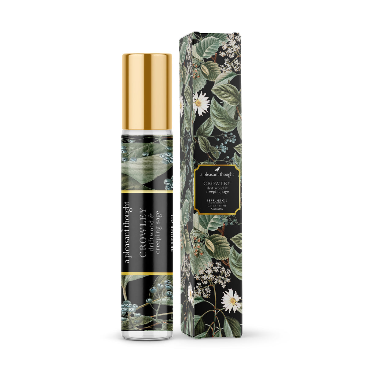 Crowley | Driftwood & Creeping Sage | Perfume Oil – A Pleasant Thought