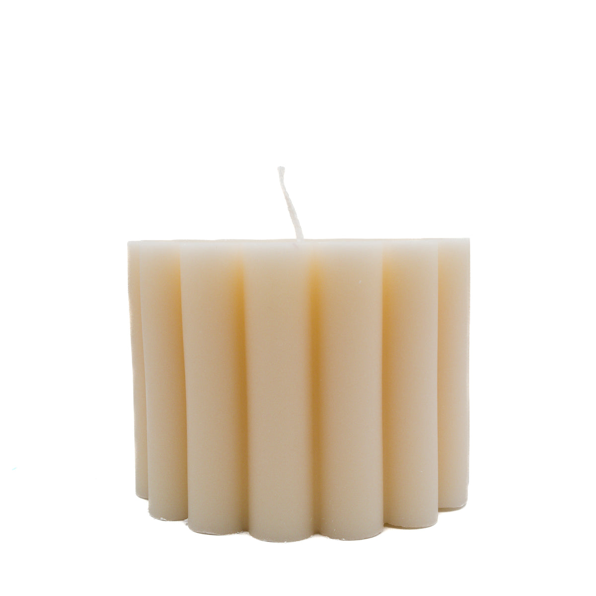 Fluted Candle | Pillar – A Pleasant Thought
