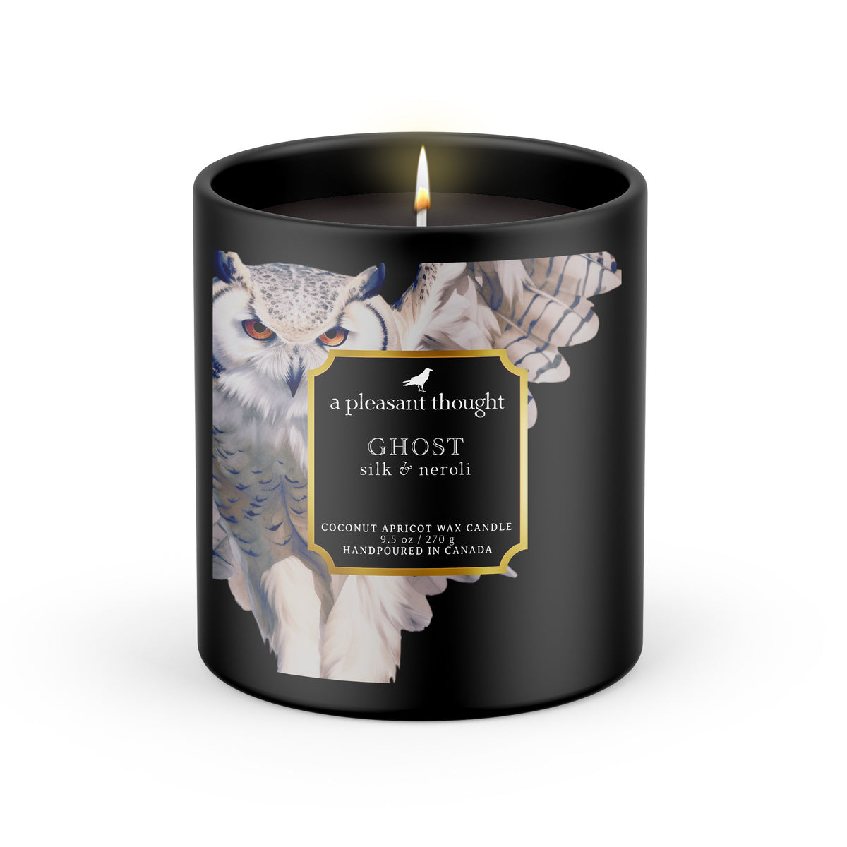 Ghost | Silk & Neroli | Raven Candle – A Pleasant Thought
