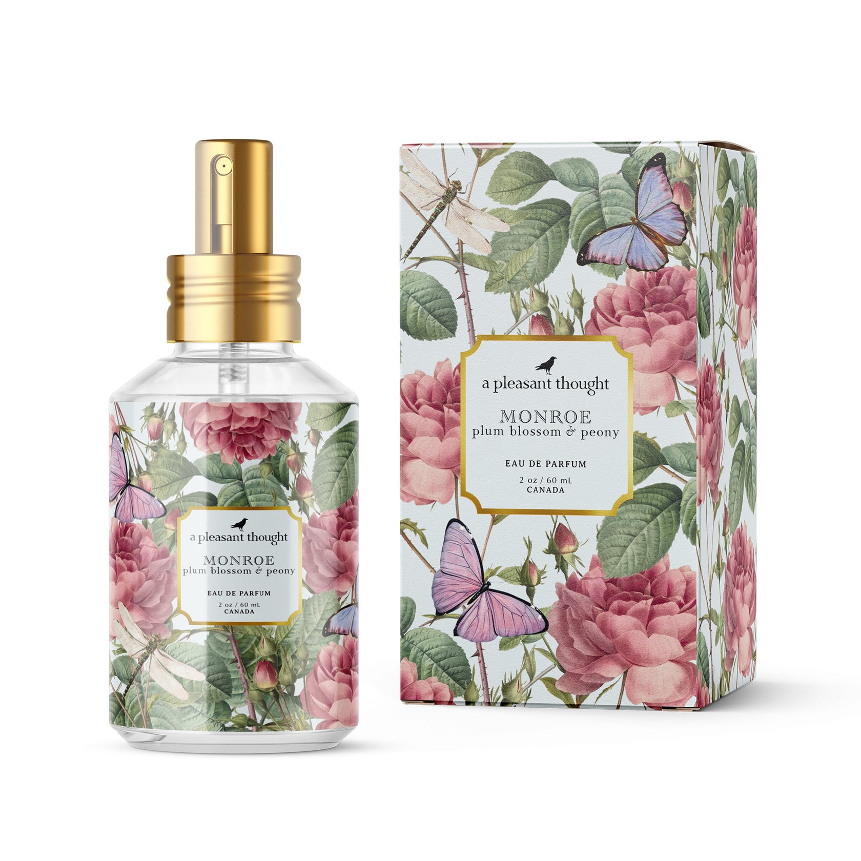 Monroe | Plum Blossom & Peony | Eau de Parfum – A Pleasant Thought