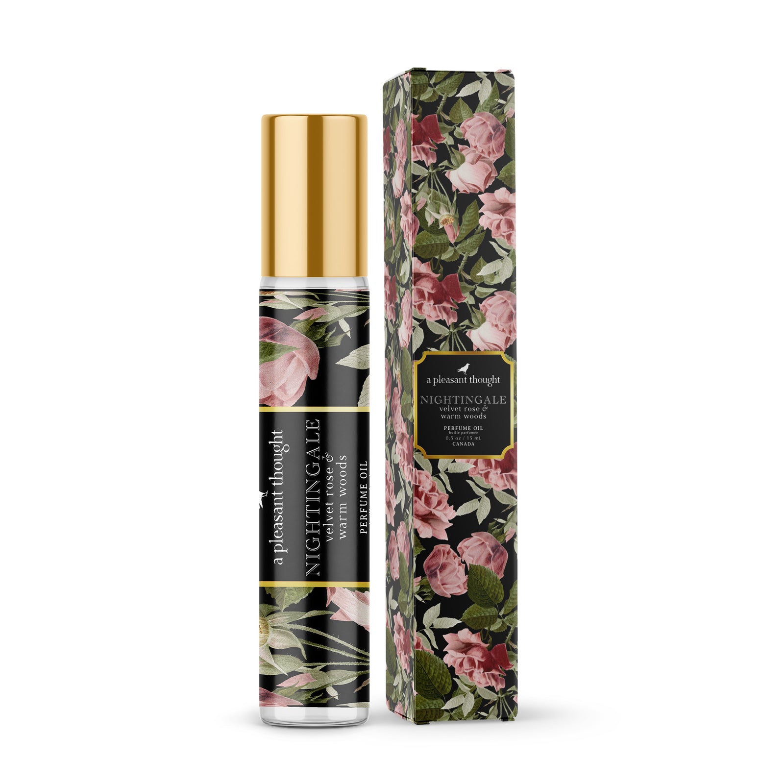 Nightingale | Velvet Rose & Warm Woods | Perfume Oil – A Pleasant Thought