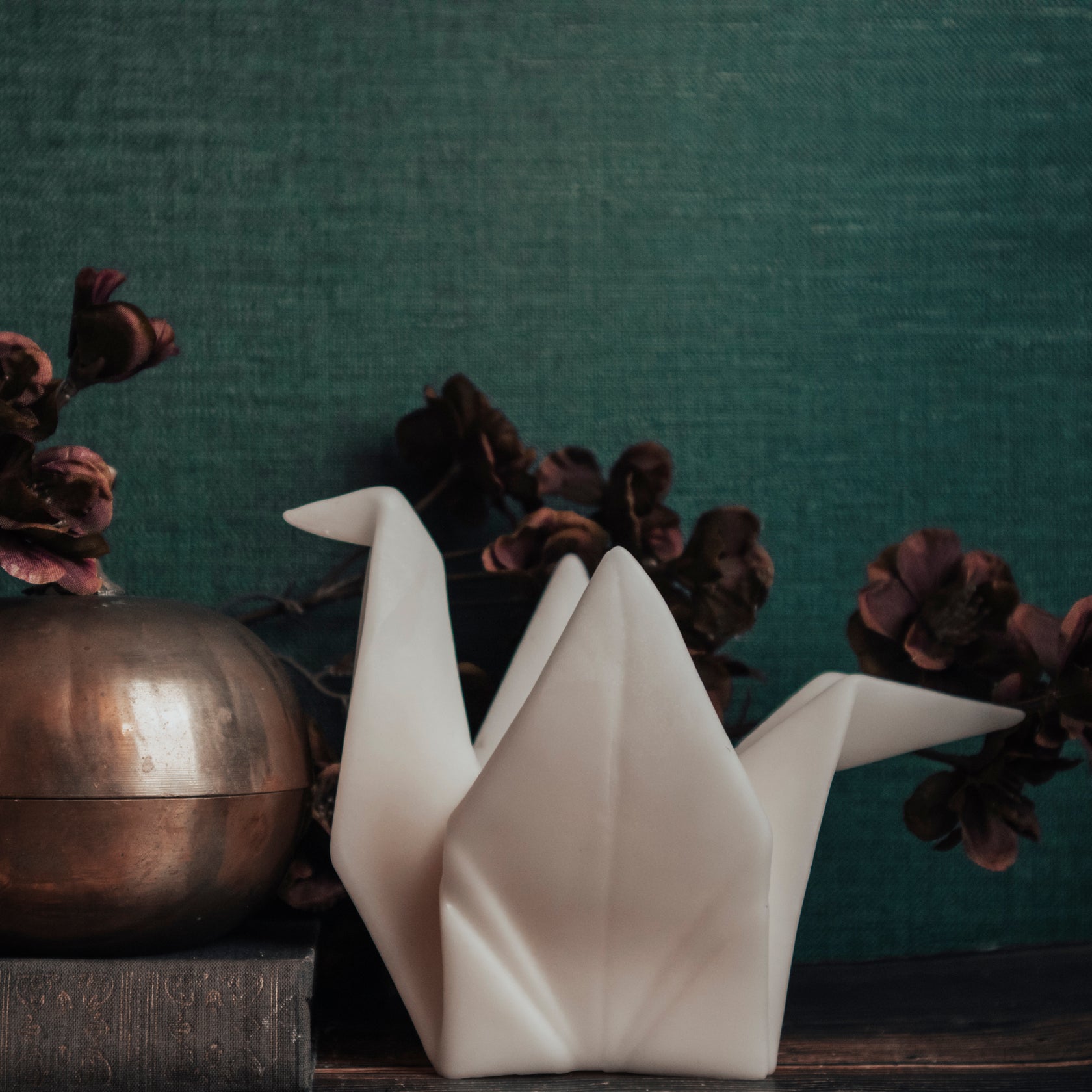 Origami Crane Candle | Pillar – A Pleasant Thought