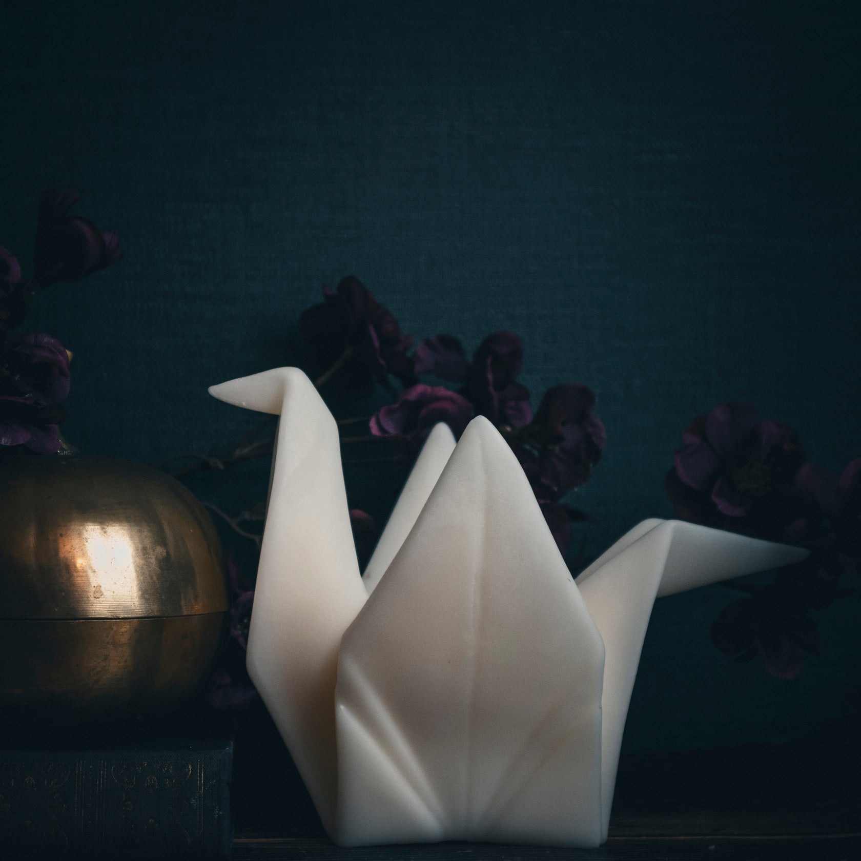 Origami Crane Candle | Pillar – A Pleasant Thought