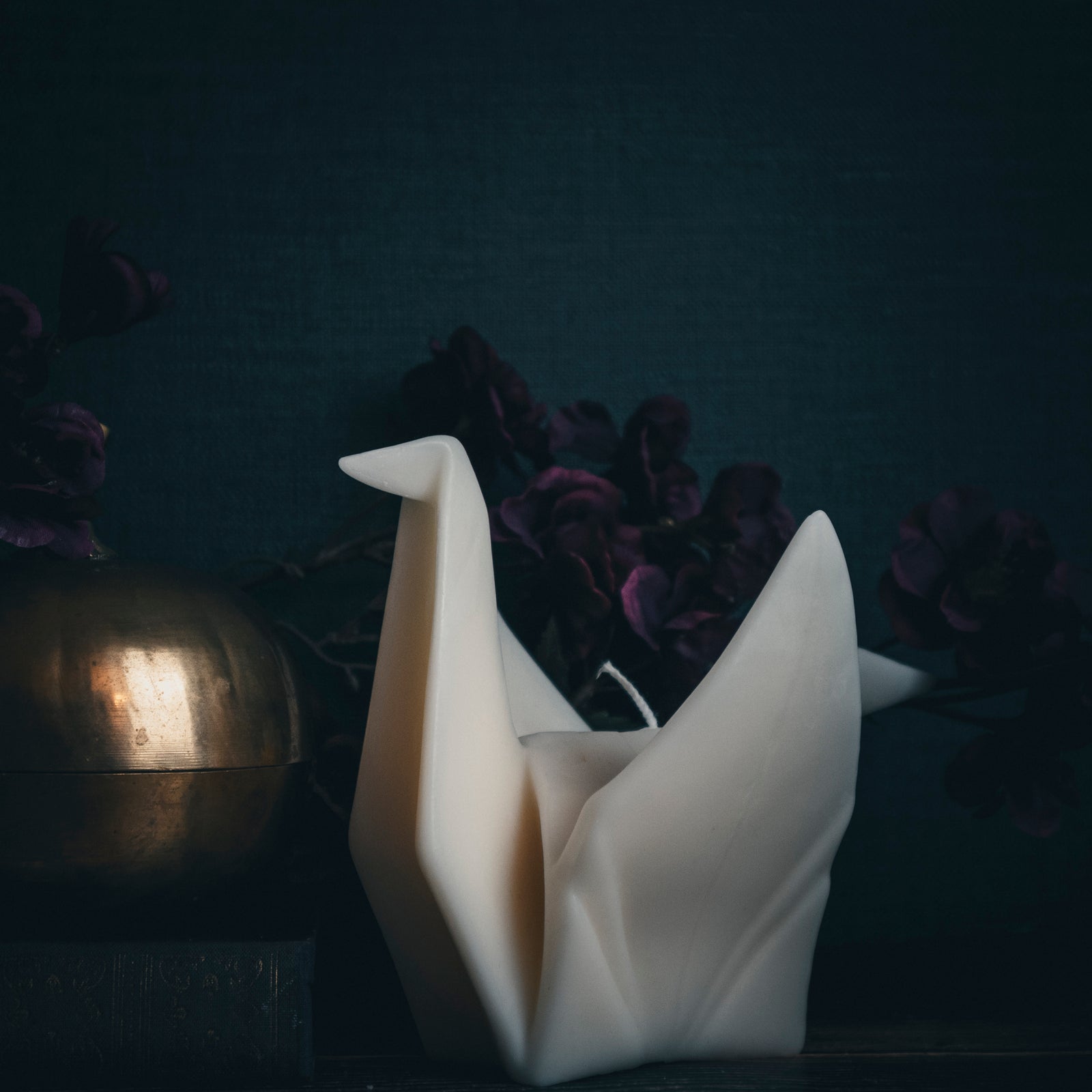 Origami Crane Candle | Pillar – A Pleasant Thought