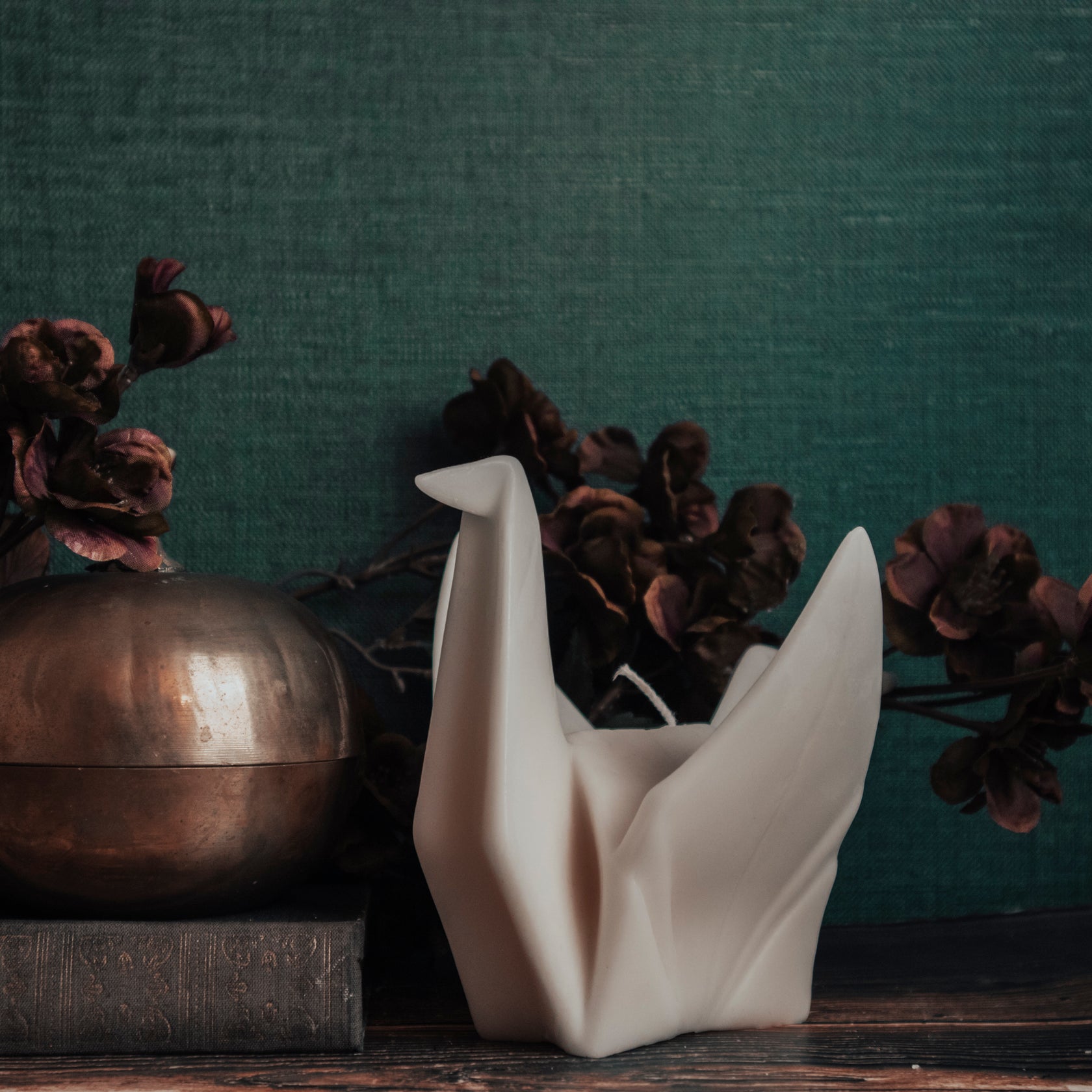 Origami Crane Candle | Pillar – A Pleasant Thought