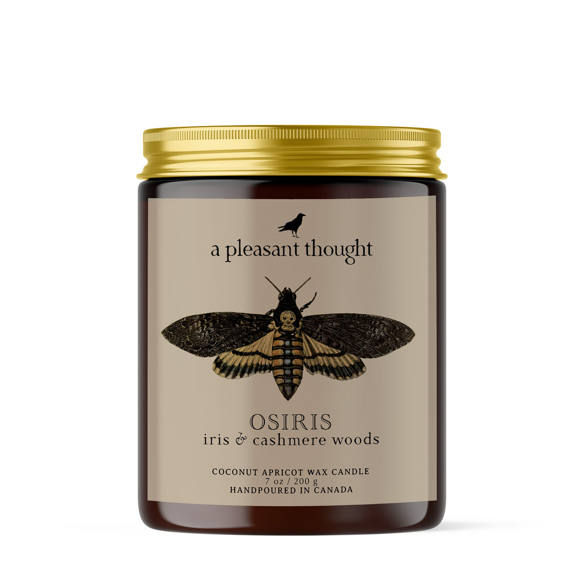 Osiris | Iris & Cashmere Woods | Jar Candle – A Pleasant Thought