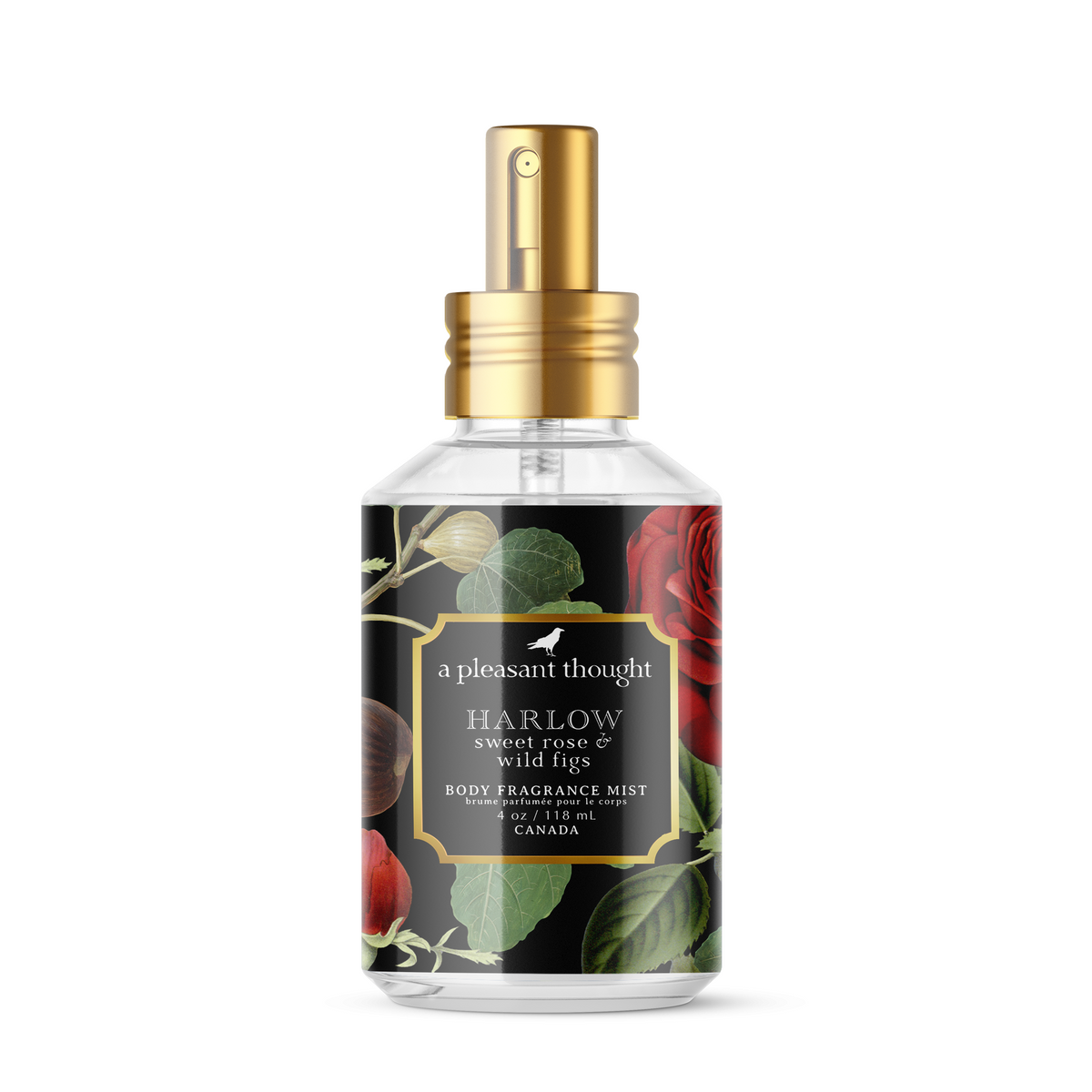 Harlow | Sweet Rose & Wild Figs | Body Fragrance Mist – A Pleasant Thought
