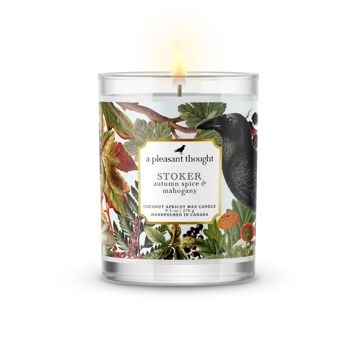 Stoker | Autumn Spice & Mahogany | Candle – A Pleasant Thought