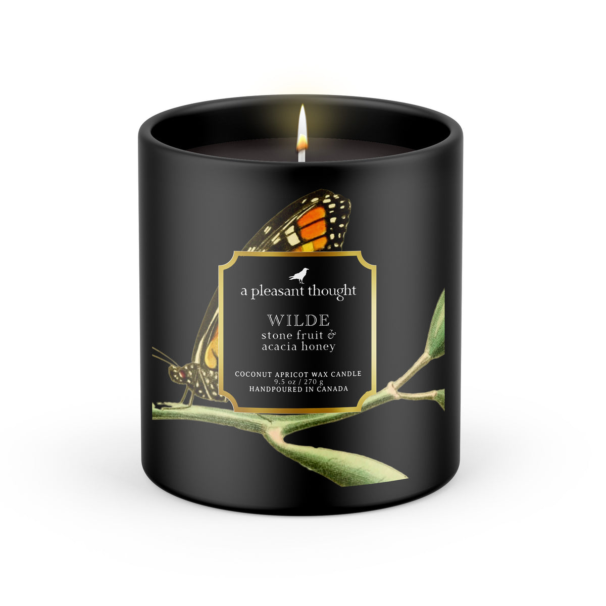 Wilde | Stone Fruit & Acacia Honey | Raven Candle – A Pleasant Thought