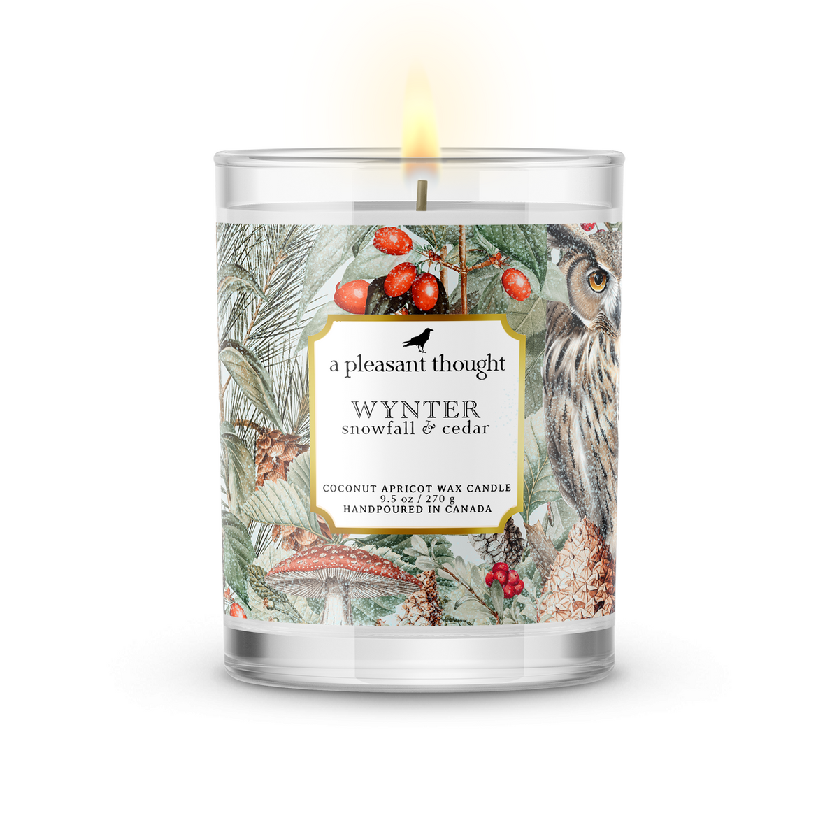 Wynter | Snowfall & Cedar | Candle – A Pleasant Thought