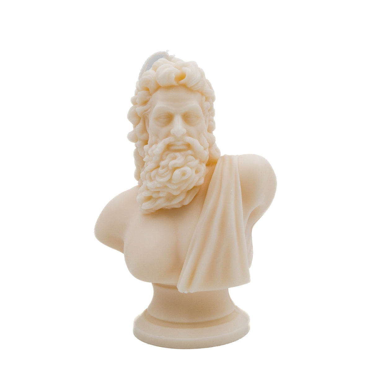 Bust of Zeus Candle | Pillar – A Pleasant Thought